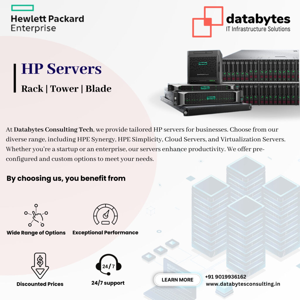 HP Server Solutions Provider in bangalore - Databytes Consulting Tech