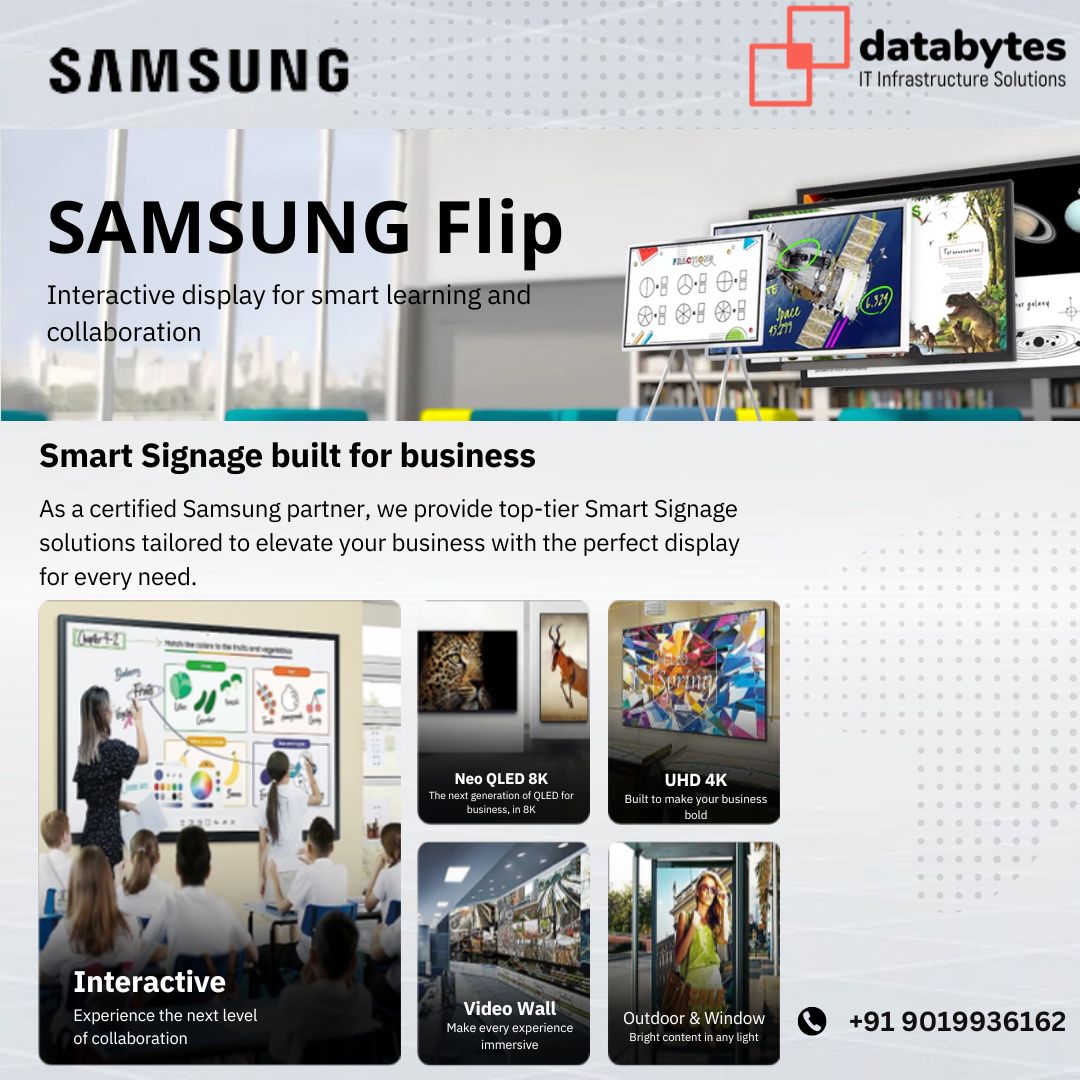 Samsung’s Smart Signage Solutions - Databytes Consulting Tech